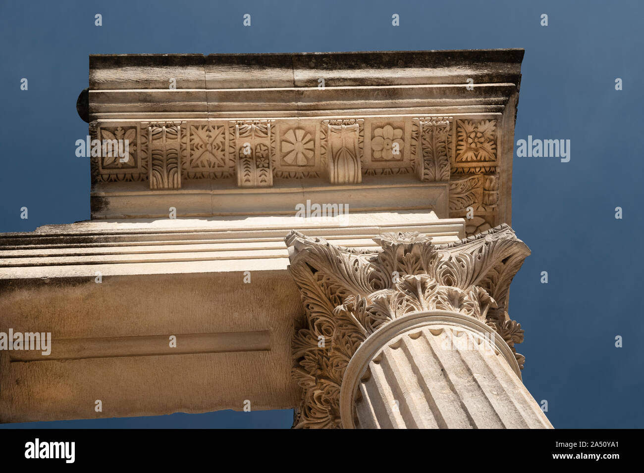 The Roman ruins of Glanum, San Remy, Provence, France Stock Photo - Alamy
