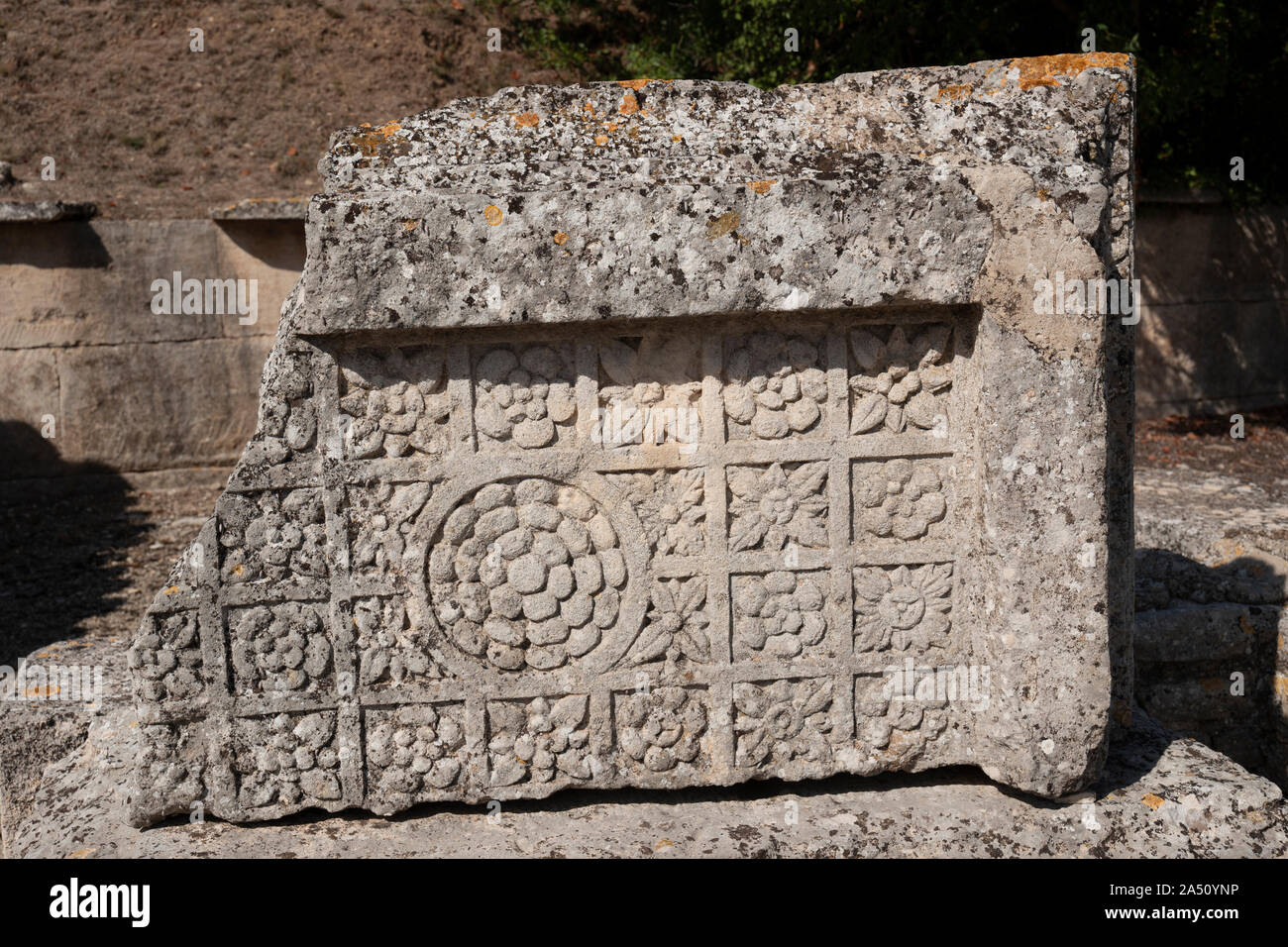 The Roman ruins of Glanum, San Remy, Provence, France Stock Photo - Alamy