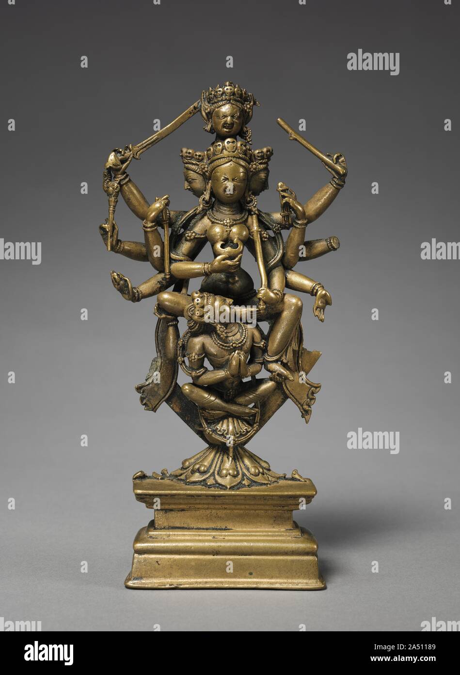 Bhairavi sculpture hi-res stock photography and images - Alamy