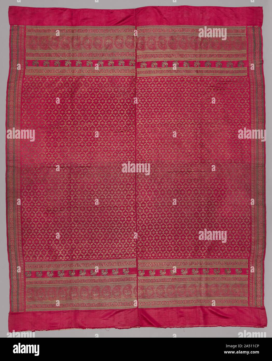 Gold Brocade, 1800s Stock Photo - Alamy