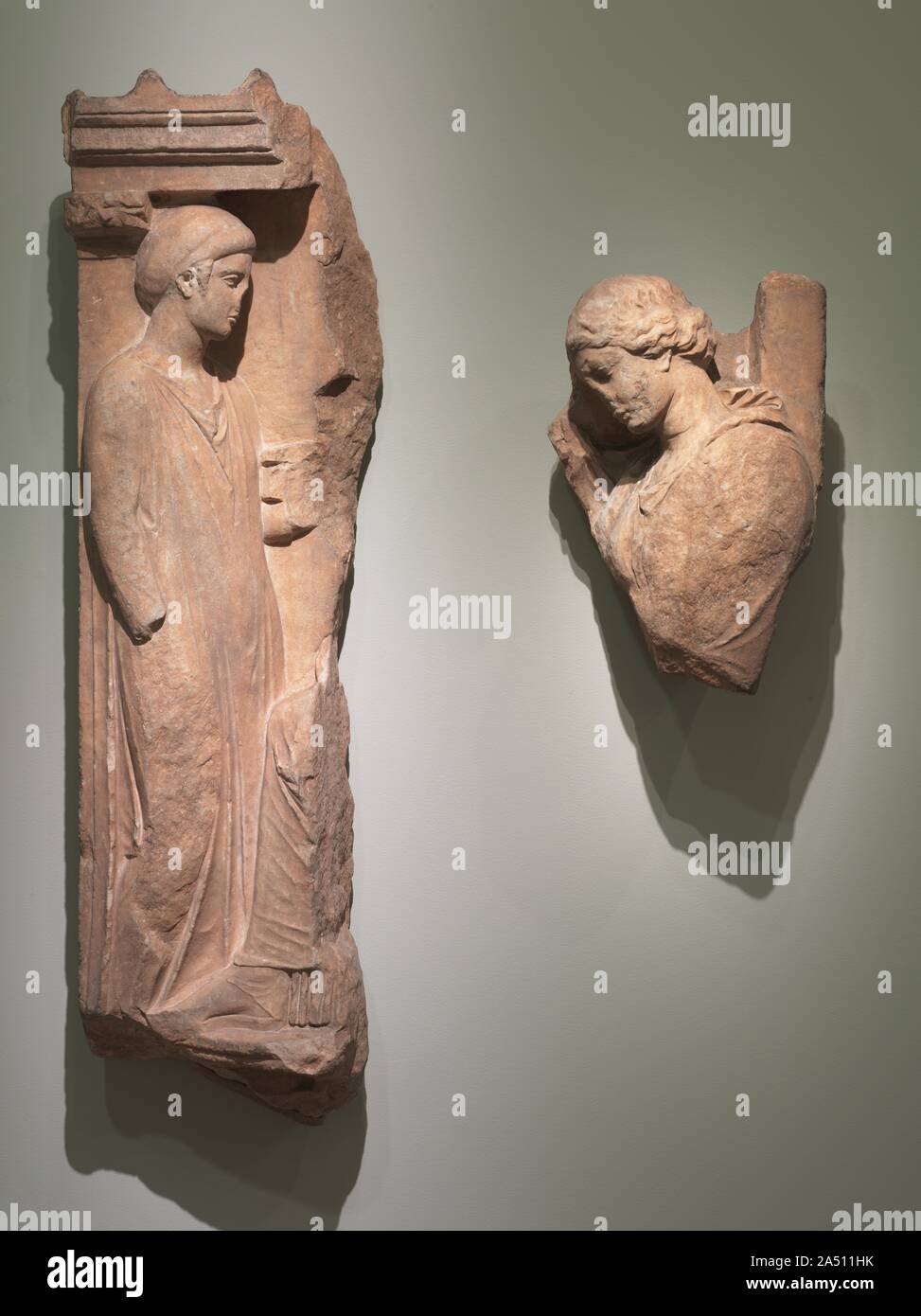 Athens museum stele hi-res stock photography and images - Alamy