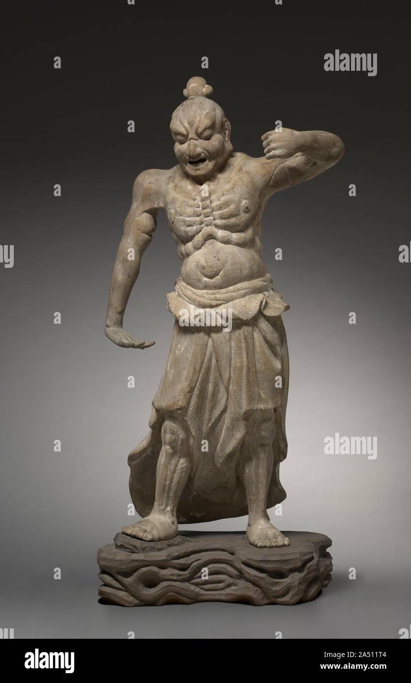 Guardian Figure: Nio, 1200s. Paired with a closed-mouth Nio, this ...