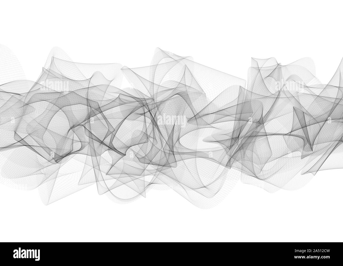 Abstract tech wave Black and White Stock Photos & Images - Alamy