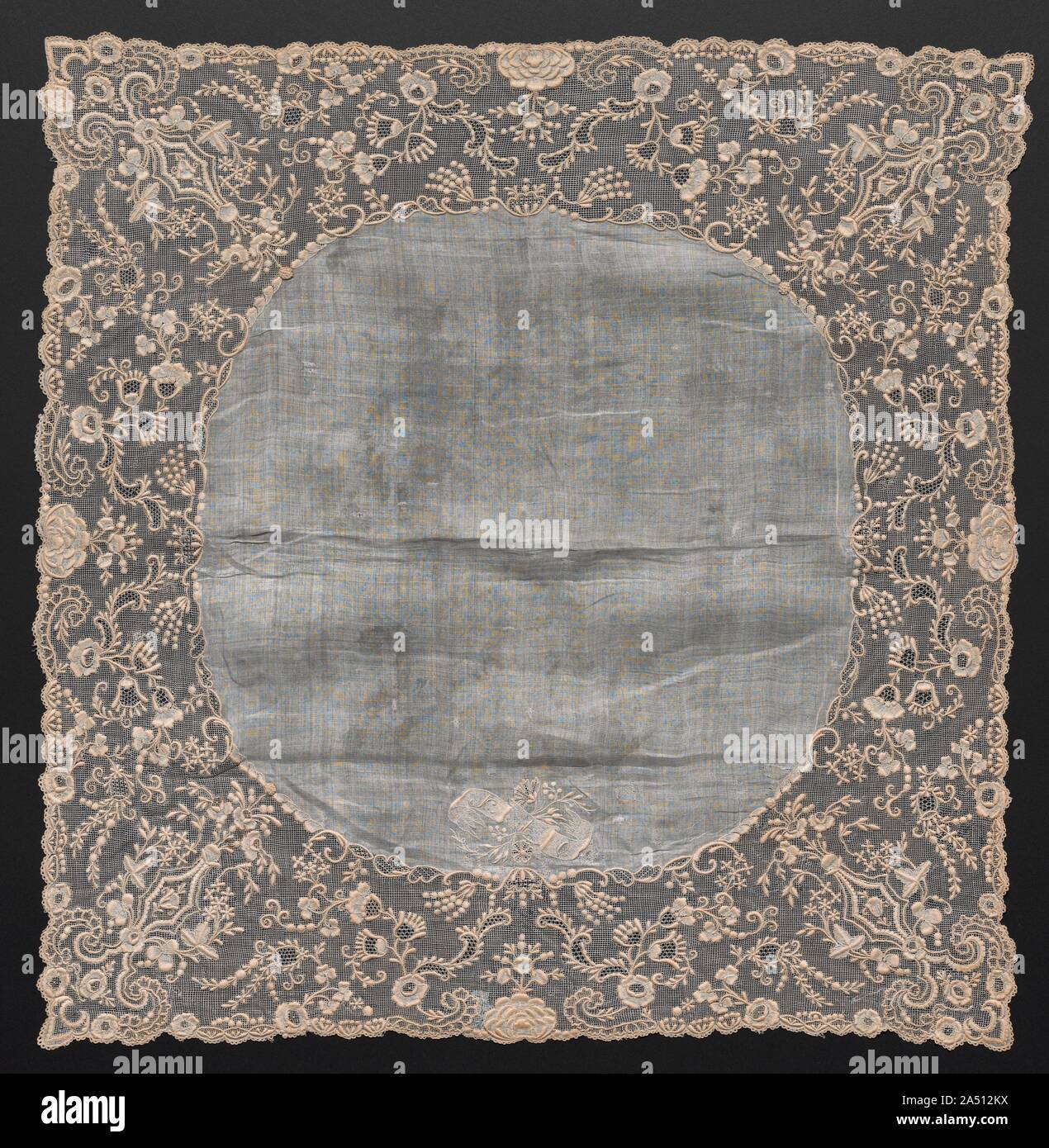 Handkerchief, early 1800s Stock Photo - Alamy