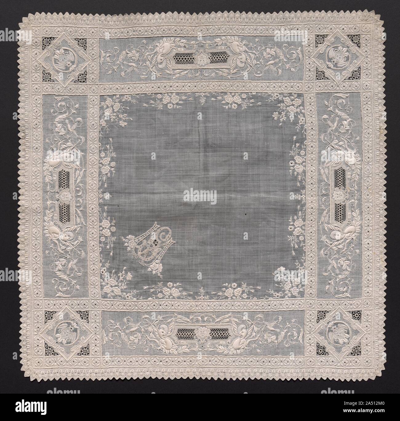 Handkerchief, early 1800s Stock Photo - Alamy