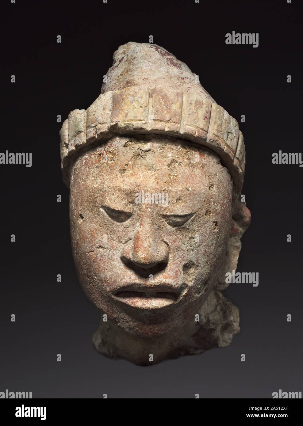 Head from a Building's Façade, 250-900. The facades and roof combs of ...