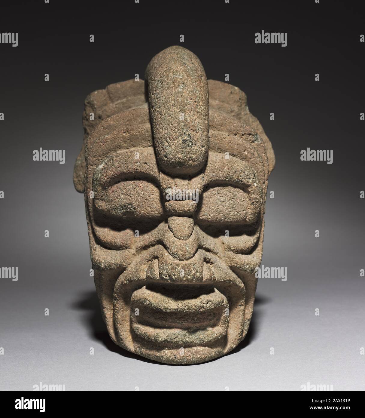 Head of a Wind God, 400-600 Stock Photo - Alamy