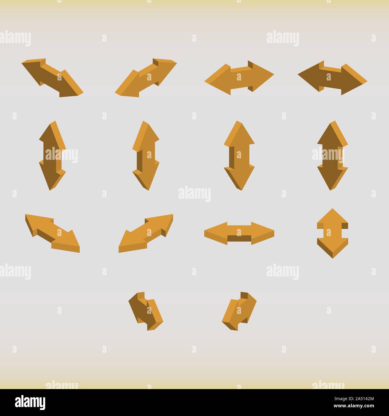 Double side arrow hi-res stock photography and images - Alamy