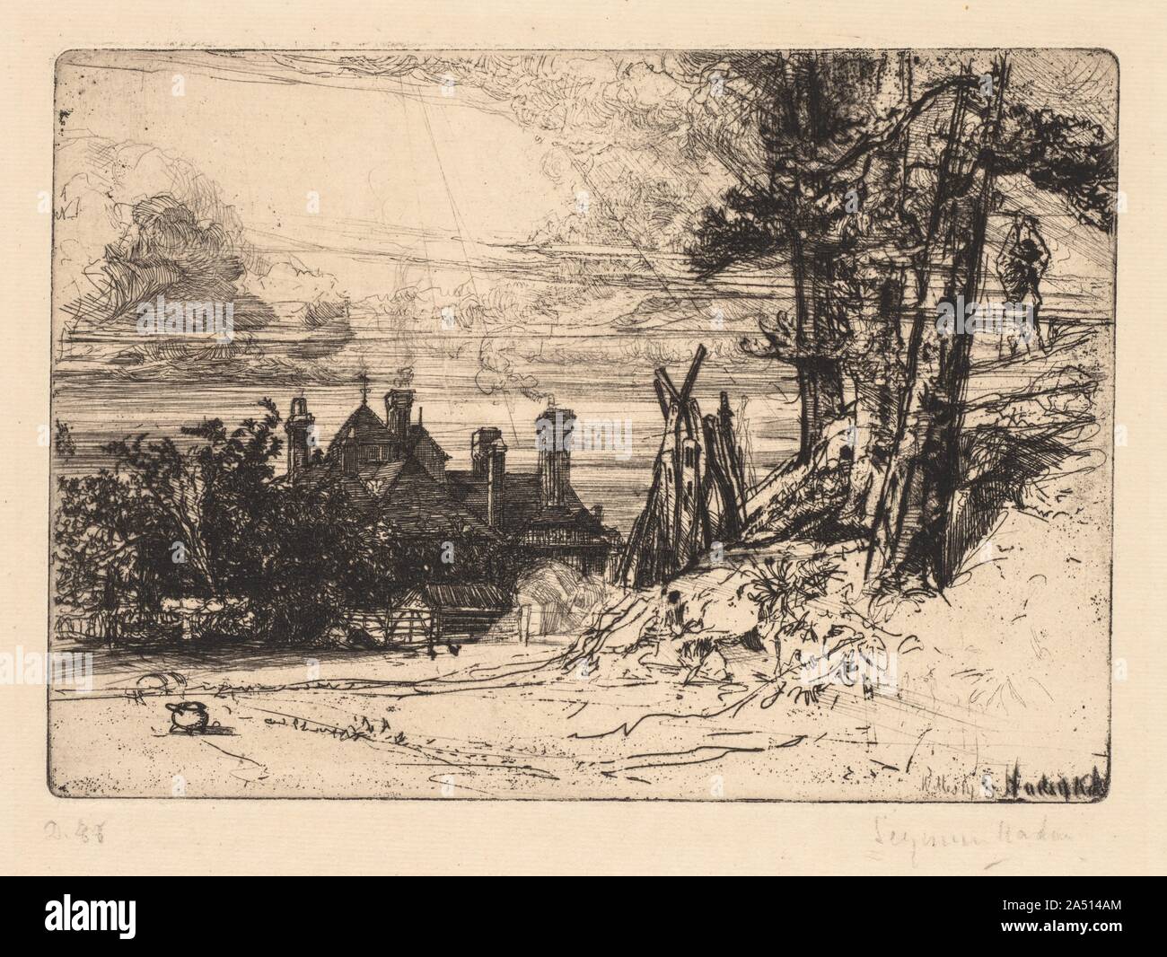Willesley house hi-res stock photography and images - Alamy