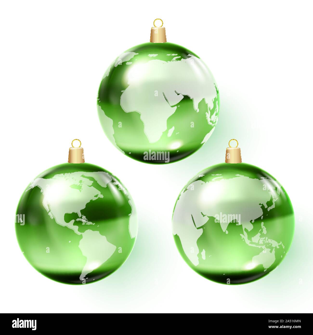 Earth bauble Stock Vector Images - Alamy