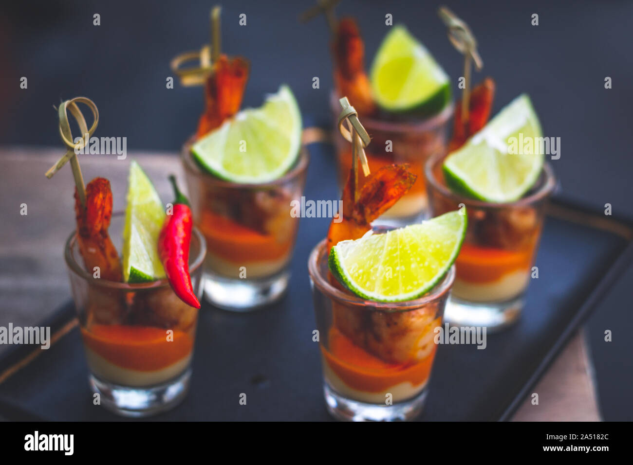 Canapes skewer hi-res stock photography and images - Alamy