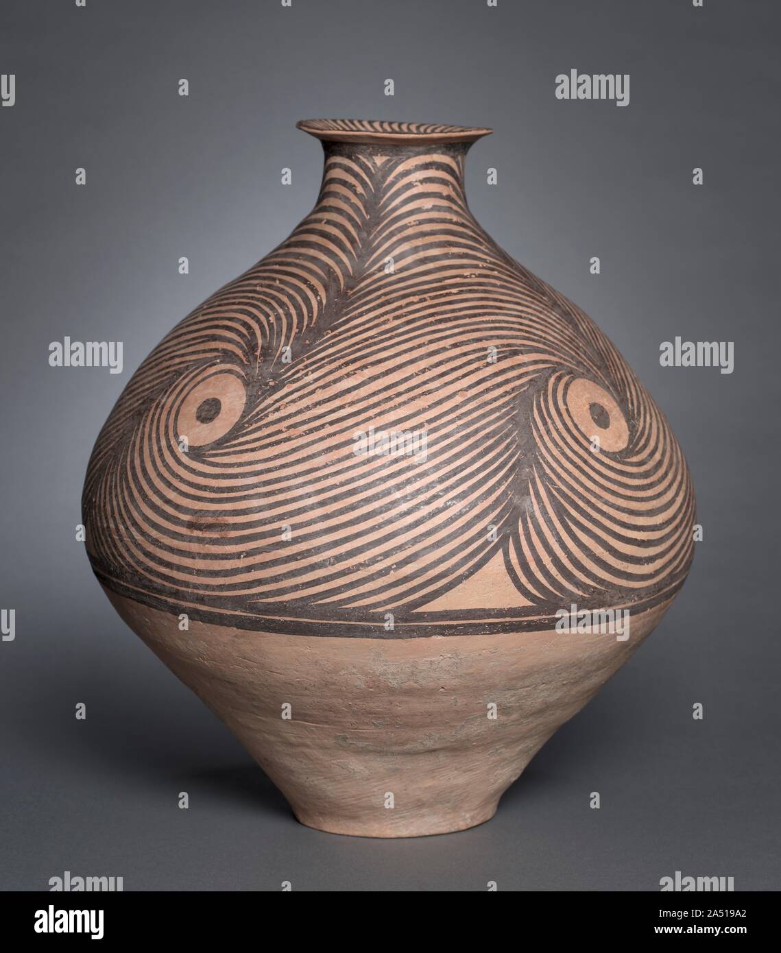 Jar with Spiral Designs, 3300-2650 BC. This jar is a spectacular ...