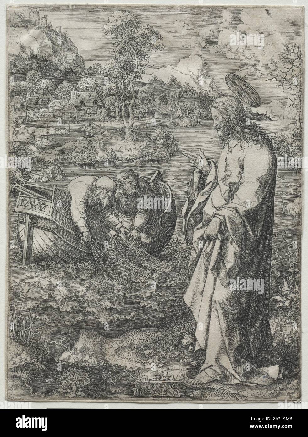 Jesus Calling to St. Peter and St. Andrew, 1523 Stock Photo - Alamy