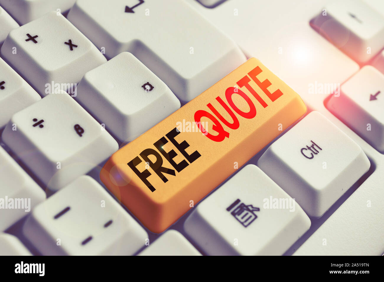 Handwriting text writing Free Quote. Conceptual photo A brief phrase ...