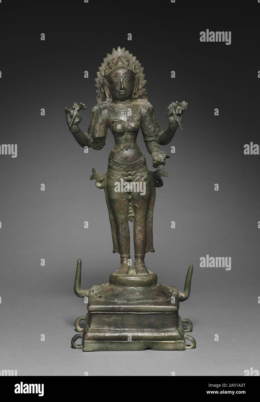 Kali, 900s-1000s. The female aspect of Shiva, the goddess Parvati, has ...