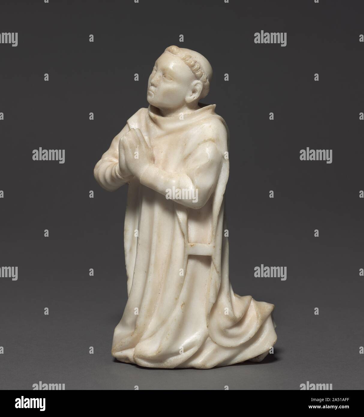 Kneeling Carthusian Monk, c. 1380-1400. These are the only known ...