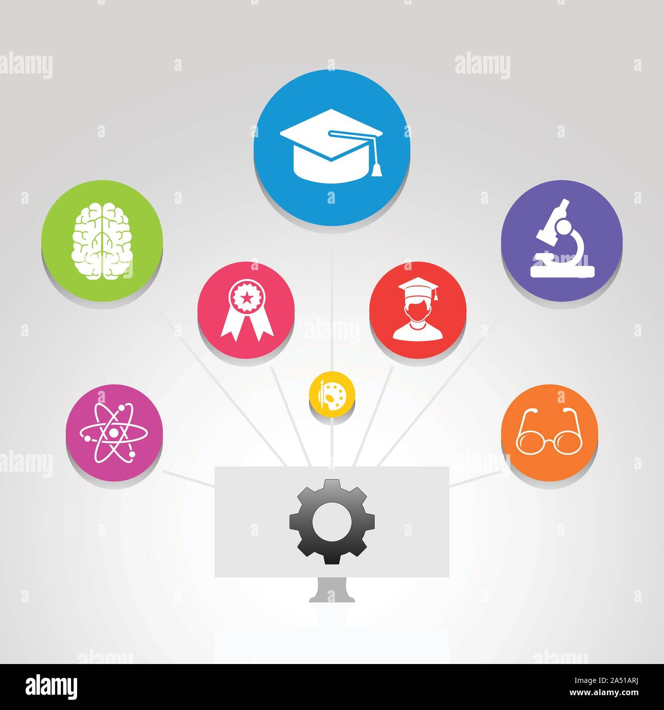 Study workflow Stock Vector Images - Alamy