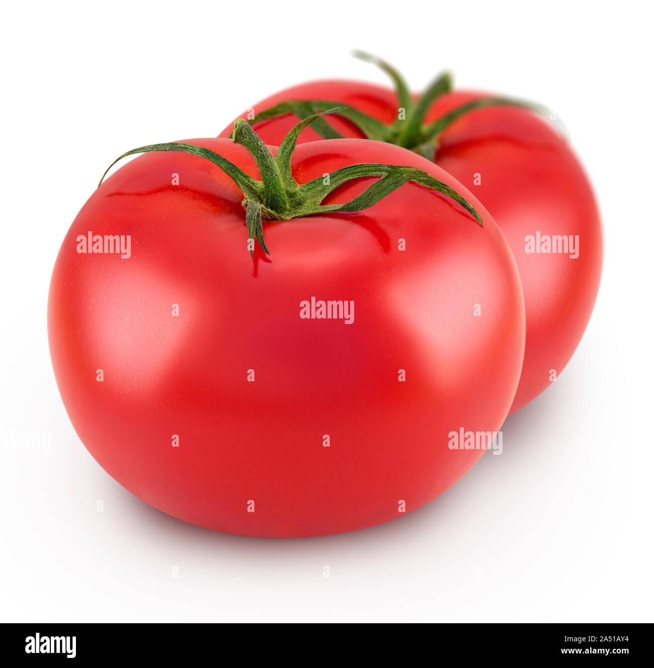 Tomatoes isolated on white background. High resolution macro photo of ...