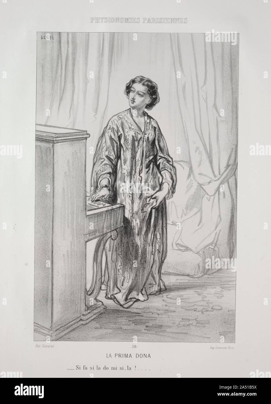 La Prima Dona Stock Photo - Alamy