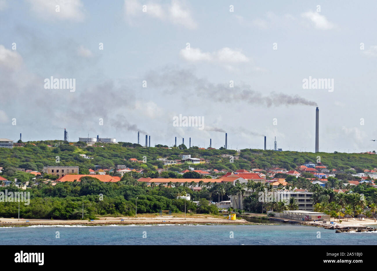 Caribbean air pollution hi-res stock photography and images - Alamy