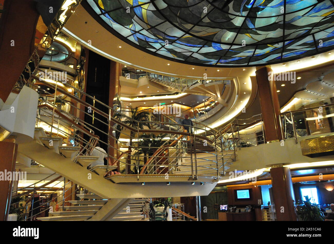 Cruise ship atrium hi-res stock photography and images - Alamy