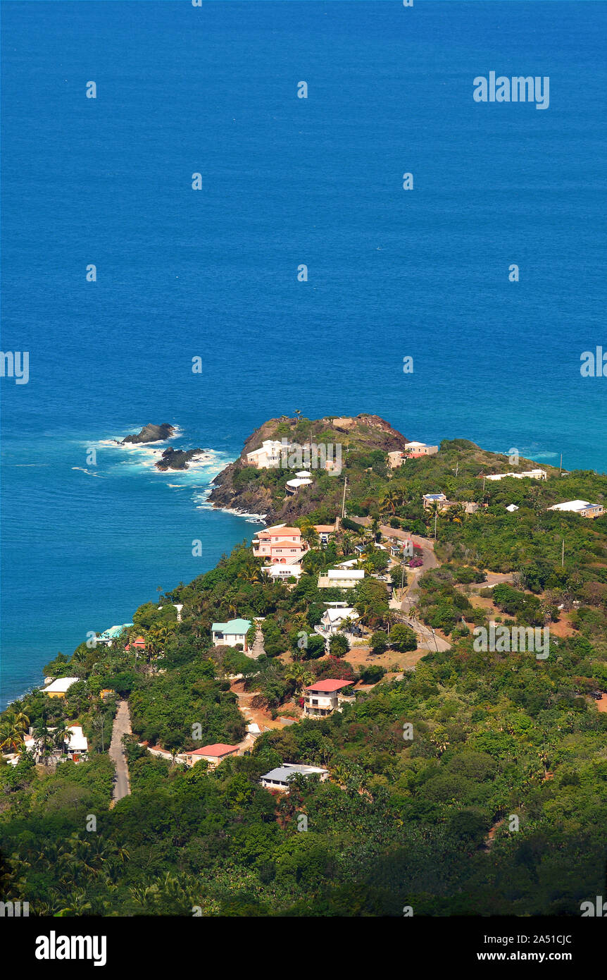 St thomas virgin islands mountain top hi-res stock photography and ...