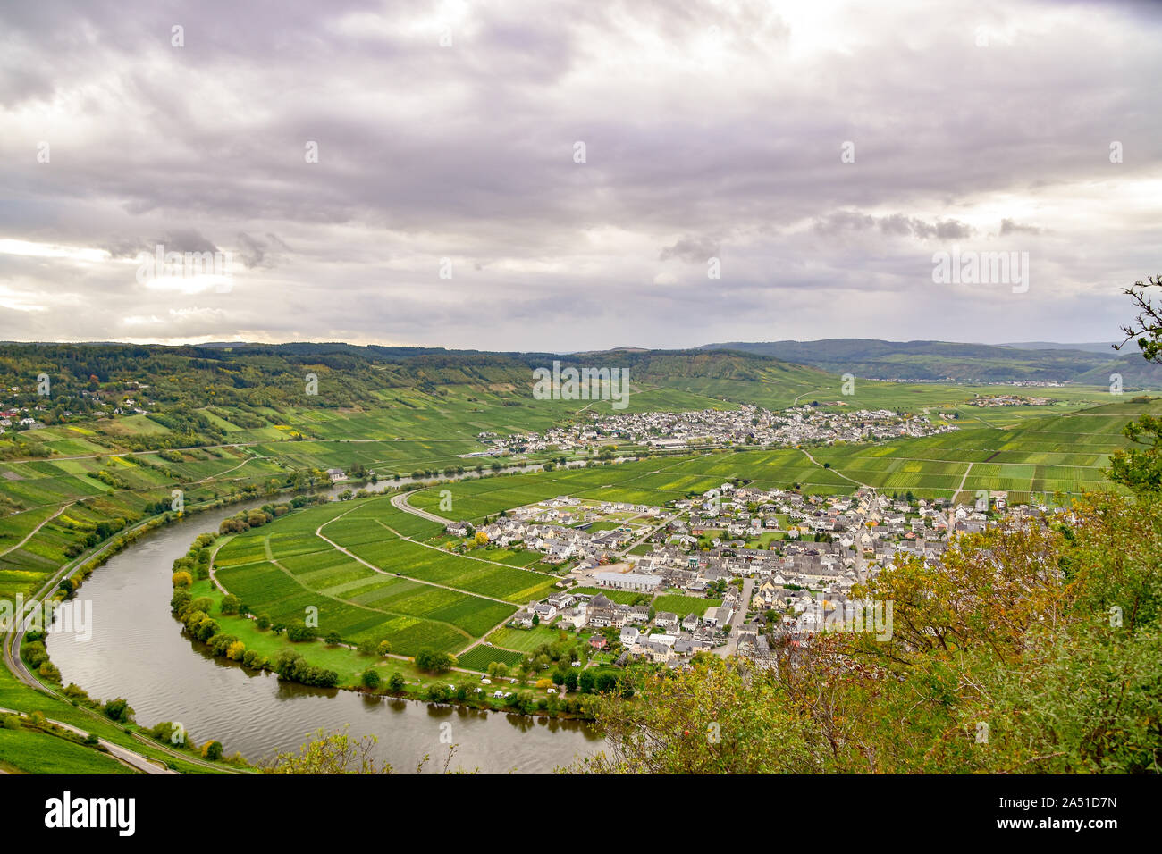 Leiwen Dorf an der Mosel Stock Photo - Alamy