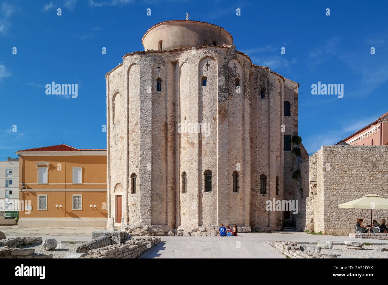 famous church in Zadar Croatia Stock Photo - Alamy