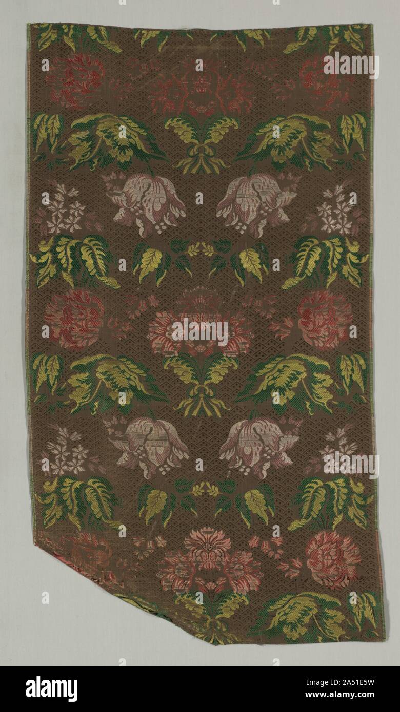 Length of Silk Textile, 1700s Stock Photo - Alamy