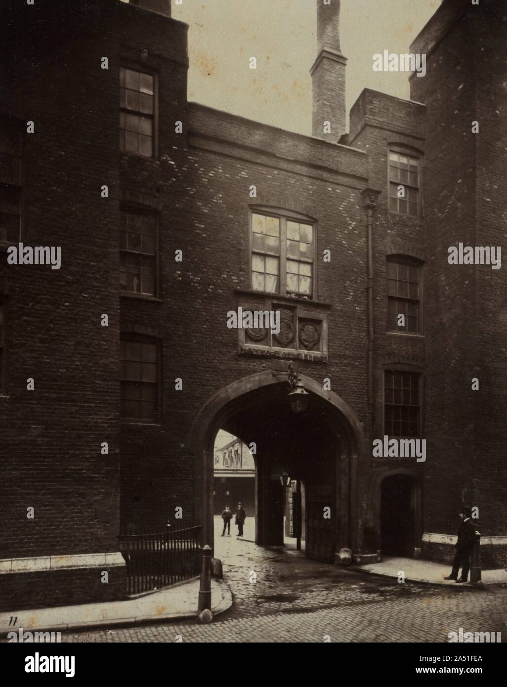 Lincoln's Inn, Gate House, 1876 Stock Photo - Alamy
