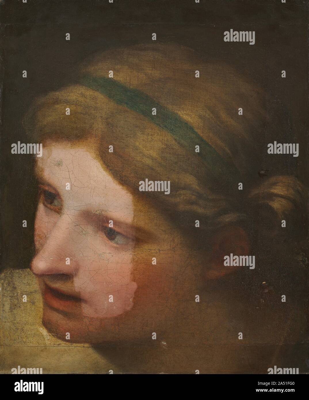 Listening Angel, 16th century Stock Photo - Alamy