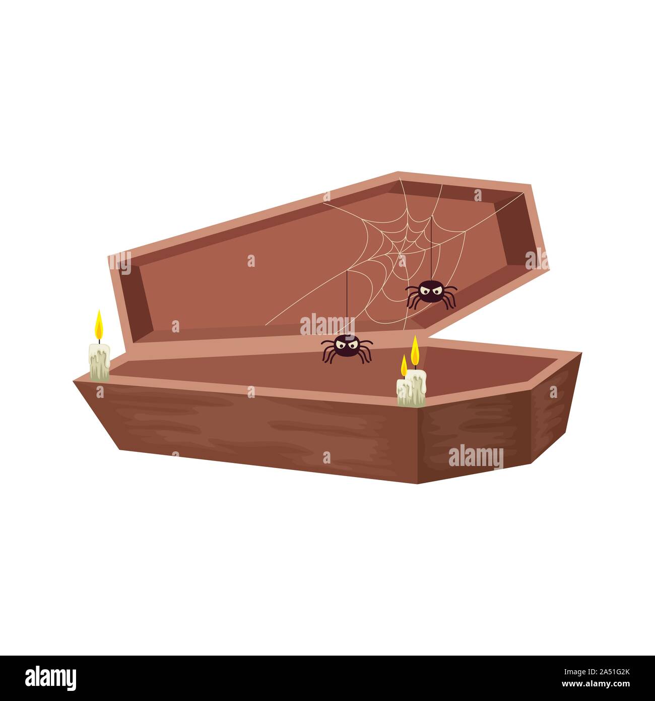 Monster with candles Stock Vector Images - Alamy