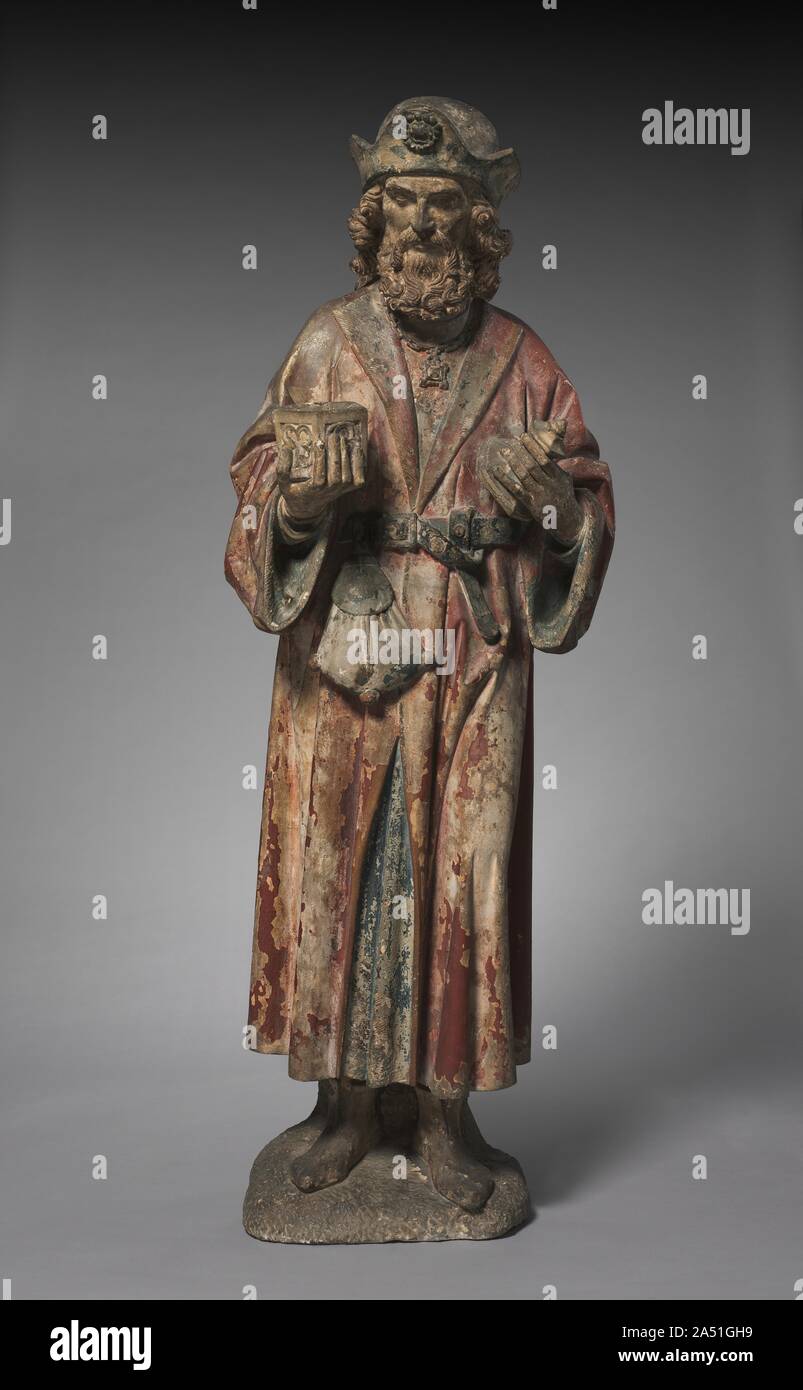 Magus from an Adoration Group, c. 1460-1475. This sculpture represents ...