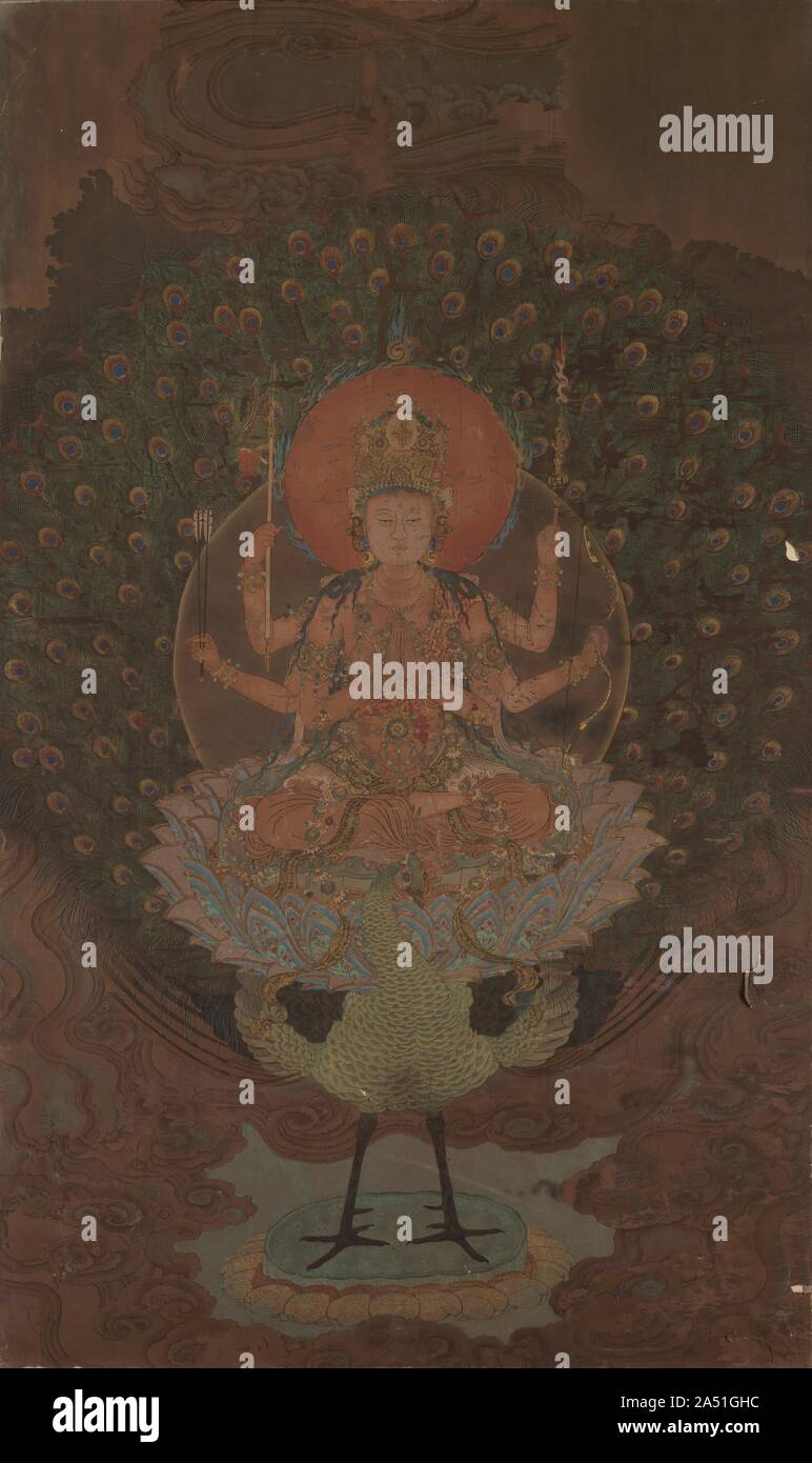 Mahamayuri (Kujaku Myoo), 1868?-1912 Stock Photo - Alamy