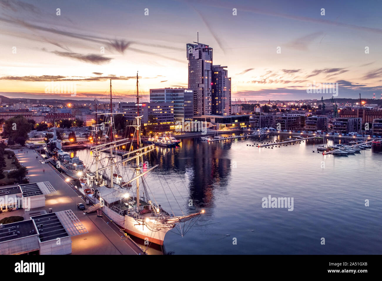 Gdynia aerial hi-res stock photography and images - Alamy