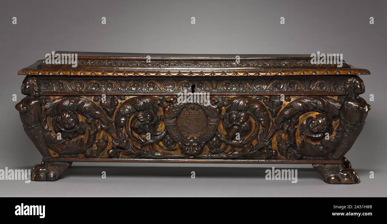 Marriage Chest (Cassone), early 1500s. Large storage chests resembling ...