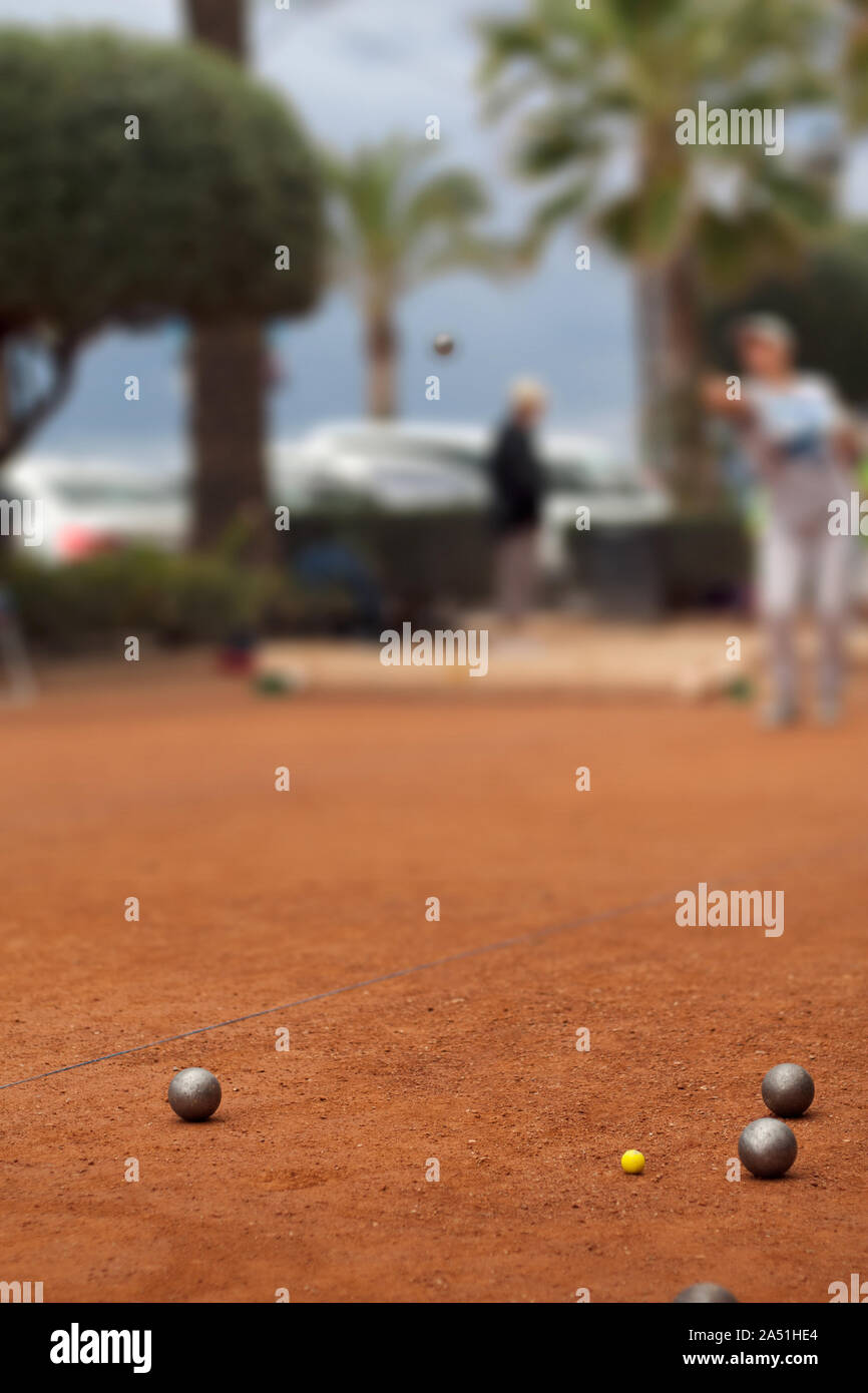 Popular french game petanque hi-res stock photography and images - Alamy