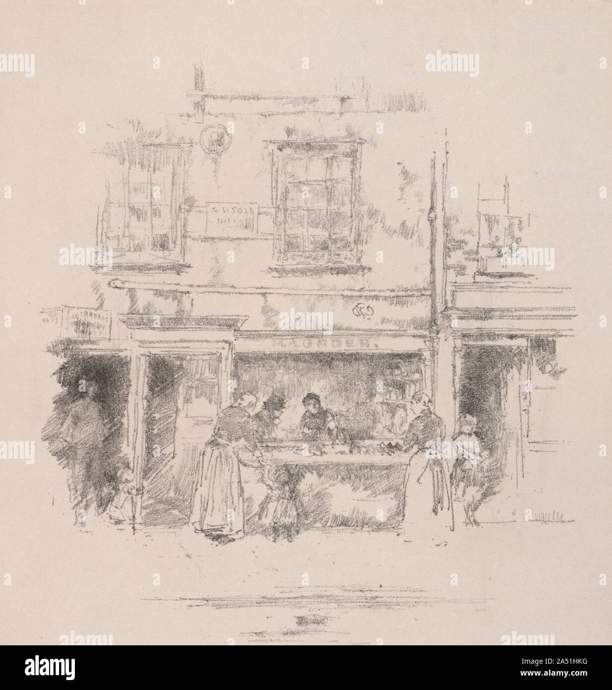 Fish shop 19th century hi-res stock photography and images - Alamy