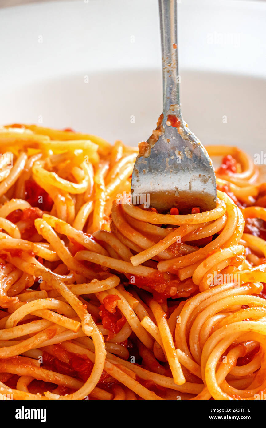 Healthy eating pasta salad vertical hi-res stock photography and images ...