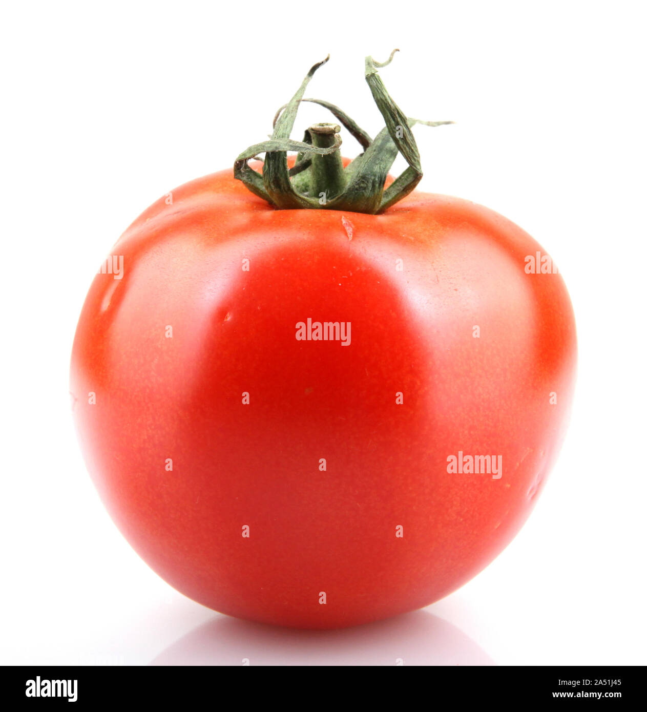 Tomato Isolated On White Background Stock Photo - Alamy