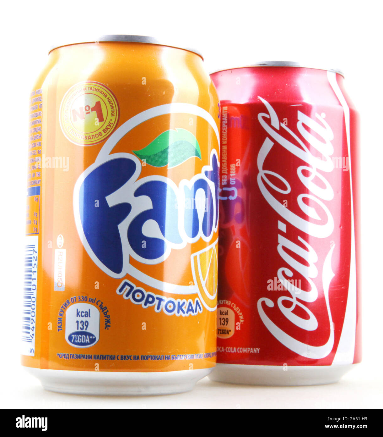 Fruit flavored carbonated soft drinks Cut Out Stock Images & Pictures ...