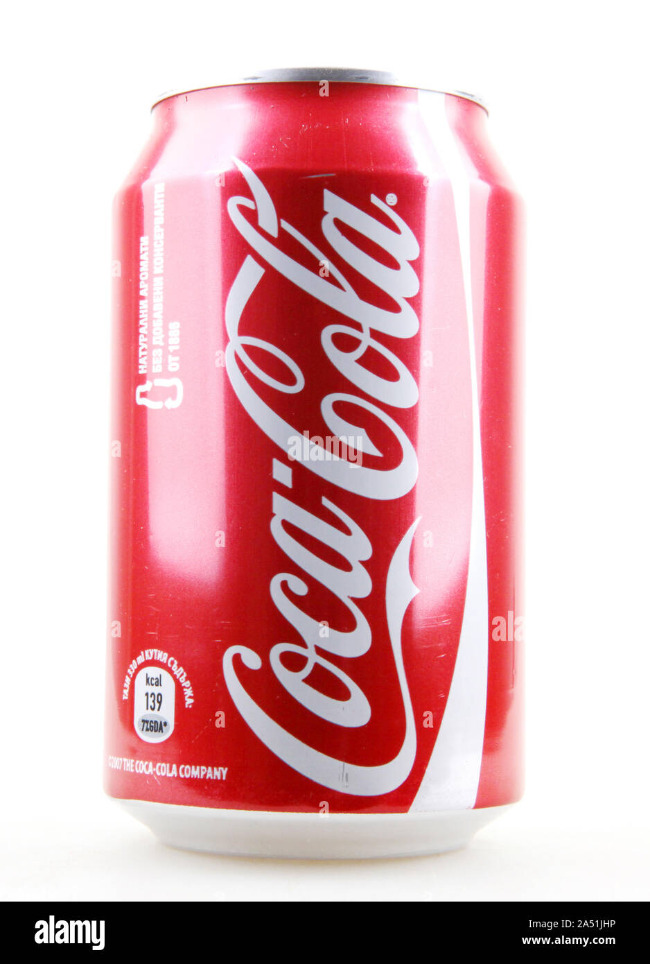 Coke coca cola can pop Cut Out Stock Images & Pictures - Alamy