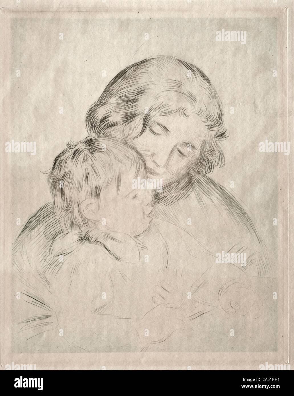 Mother and Child, 1896 Stock Photo - Alamy