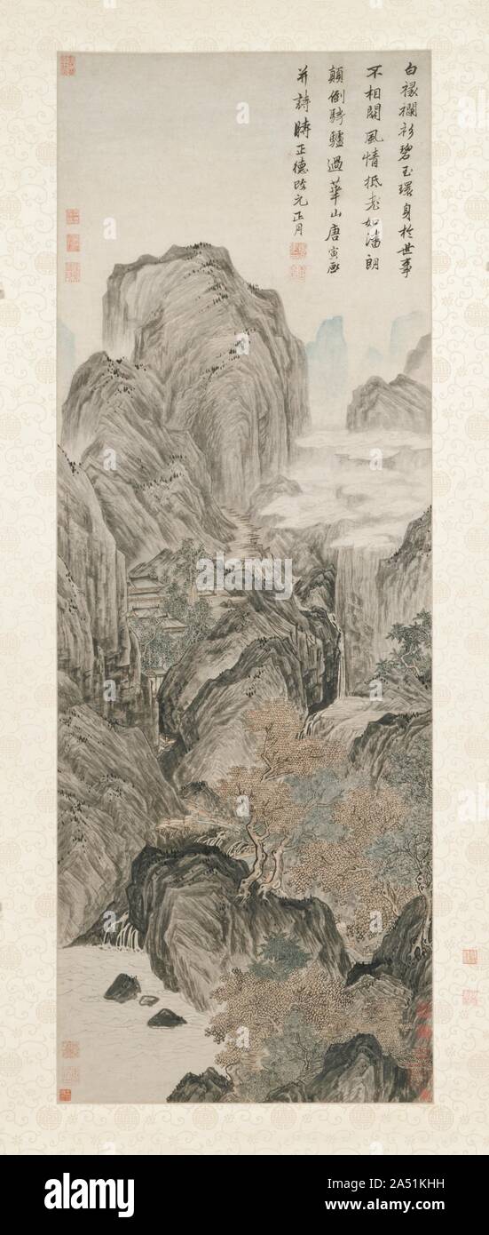 Mount hua painting hi-res stock photography and images - Alamy