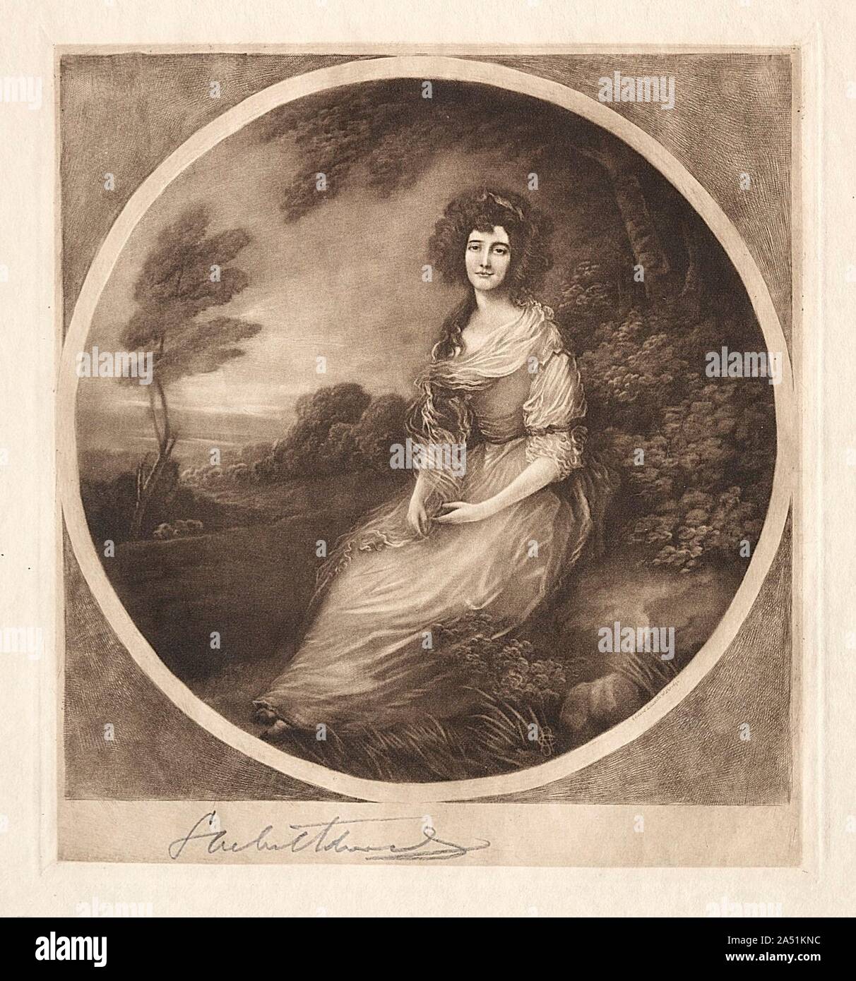 Mrs. Sheridan, 19th-20th century Stock Photo - Alamy