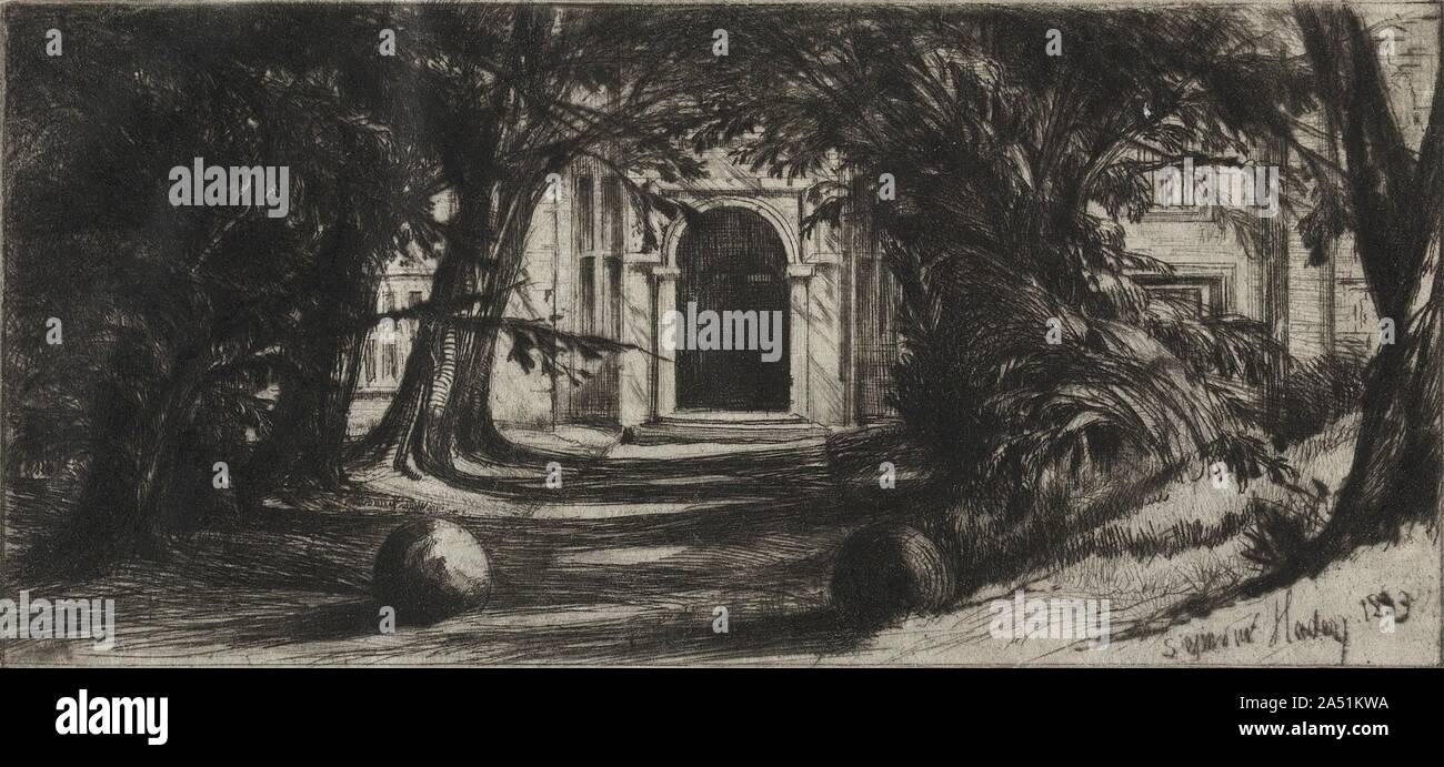 Mytton Hall, 1859 Stock Photo - Alamy