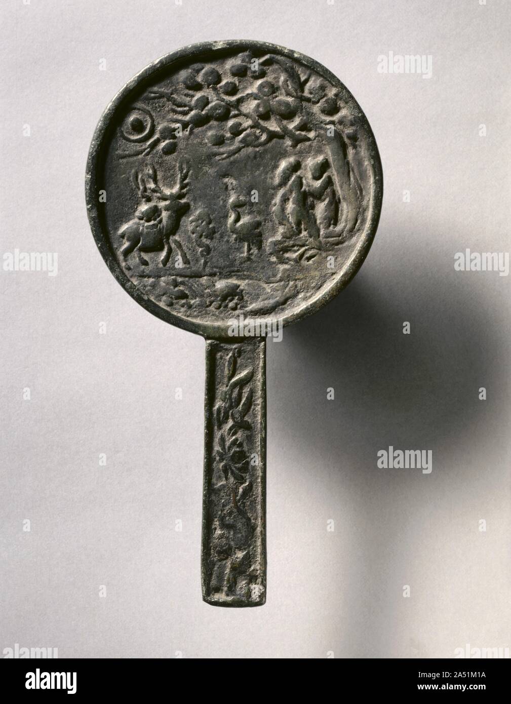 Narrative Mirror with Handle, early 12th Century - mid 14th Century ...