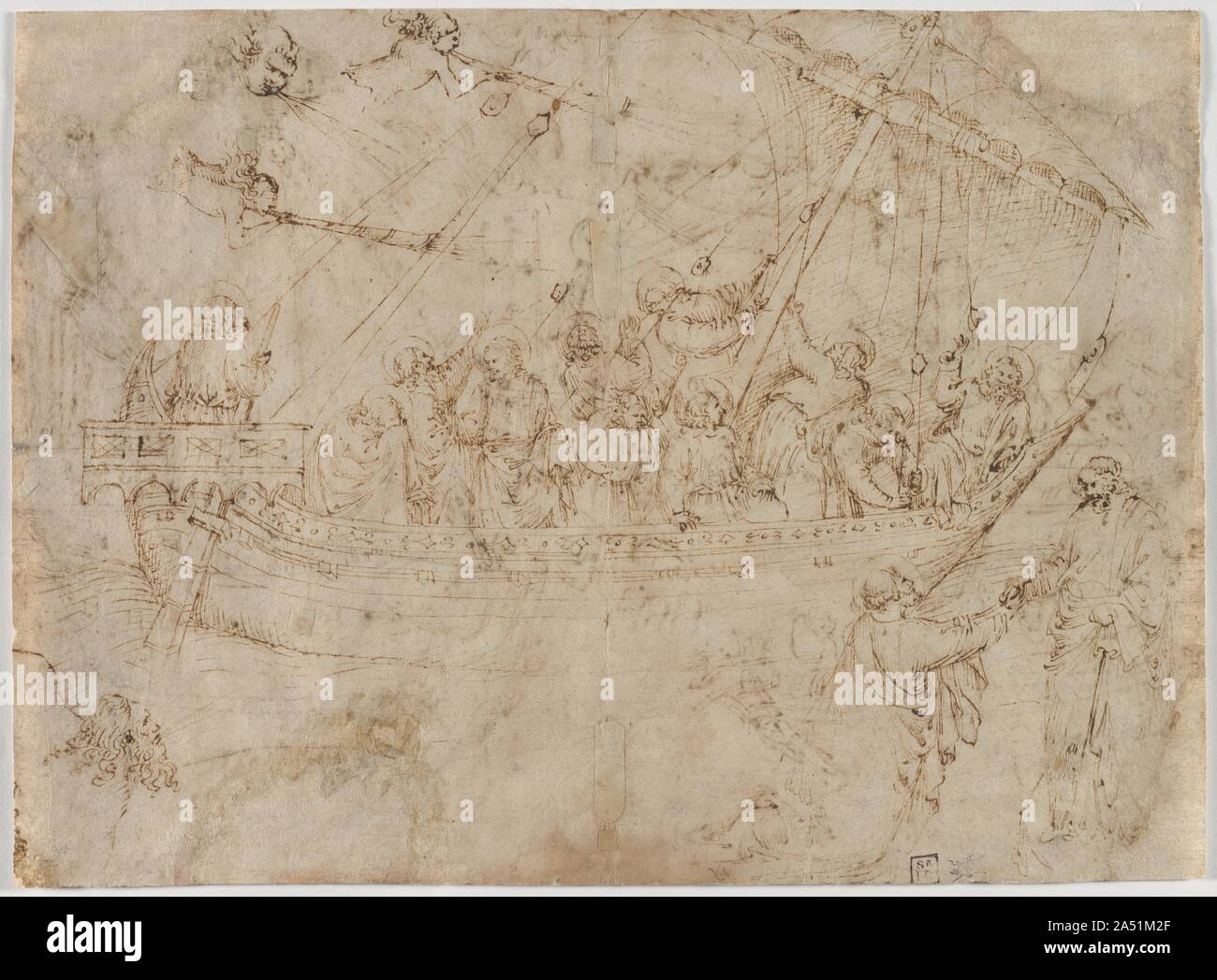 St peter's giotto navicella hi-res stock photography and images - Alamy