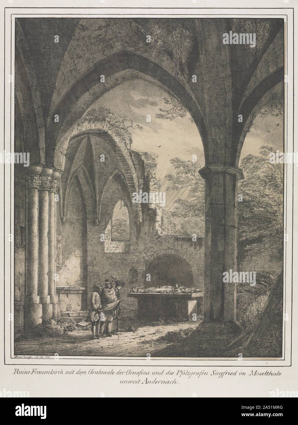 Notable Buildings of the Middle Ages in Germany: Ruins of the Church of ...