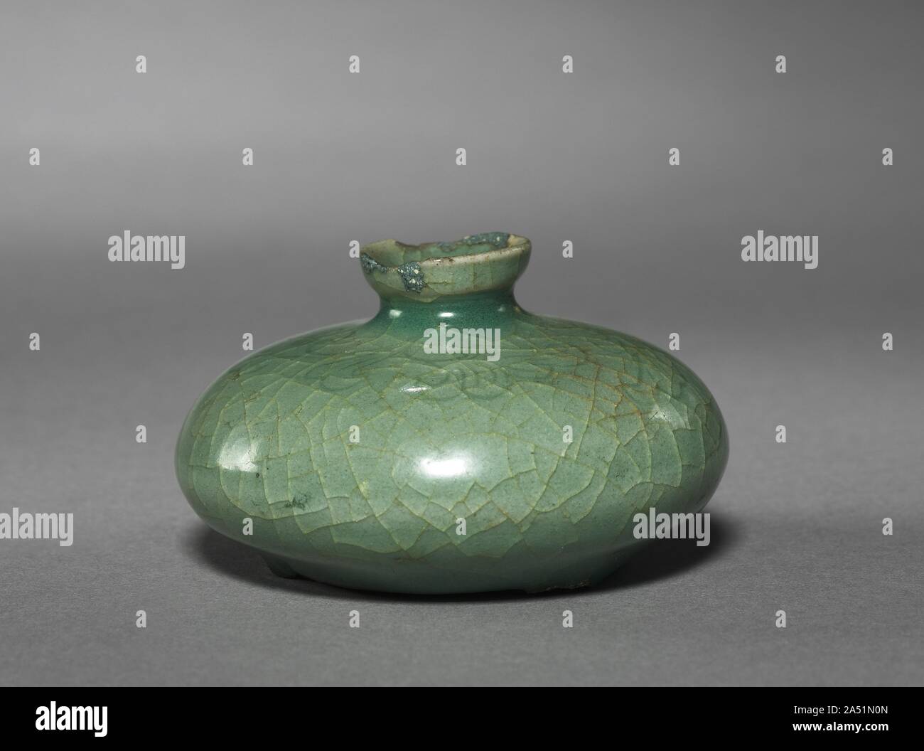 Oil Bottle with Scroll Design, 1100s-1200s Stock Photo - Alamy